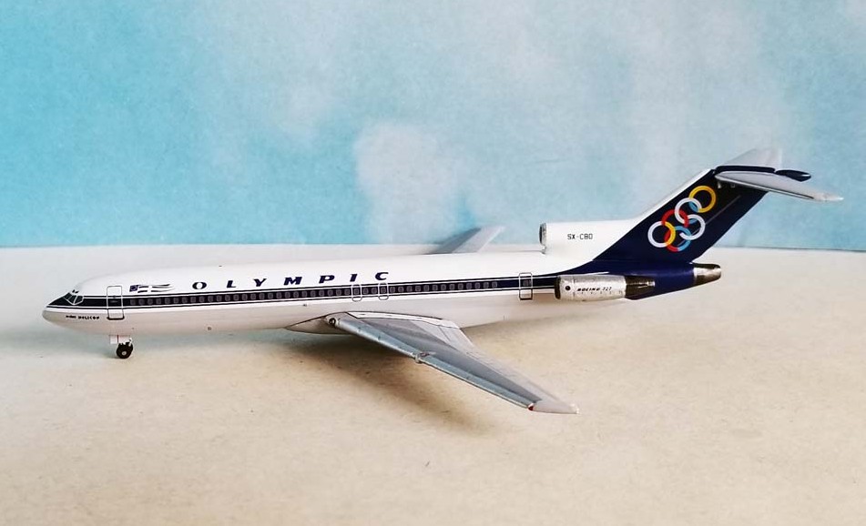 Aero Classics AC411421 Boeing 727-200 Olympic SX-CBD