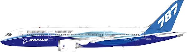 KJ Models KJ-B788-106 Boeing 787-8 Dreamliner House Colors N787BX