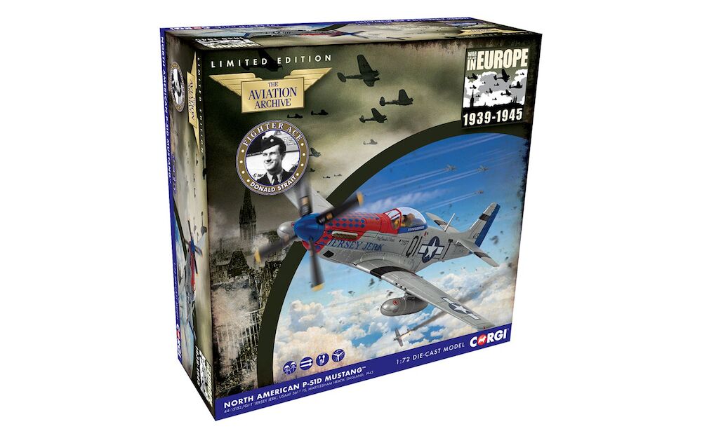 Corgi AA27708 P51D Mustang 'Jersey Jerk' - USAAF 9th Ai