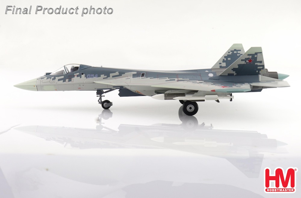 Hobbymaster HA6808 Sukhoi SU57 Stealth Fighter Russian Air Force,