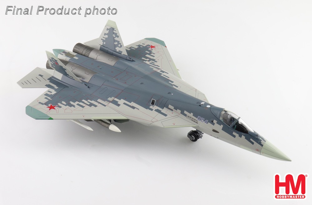 Hobbymaster HA6808 Sukhoi SU57 Stealth Fighter Russian Air Force,