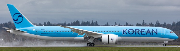 Phoenix-models 04652 Boeing 787-10 Dreamliner Korean Air HL8515